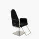 Rem Cosmetic Brow Black Reclining Chair | Direct Salons UK