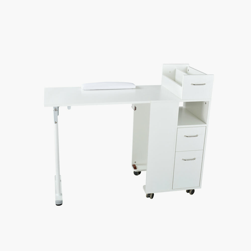 Direct Salon Furniture Alice Folding Nail Desk | DSF UK DELIVERY