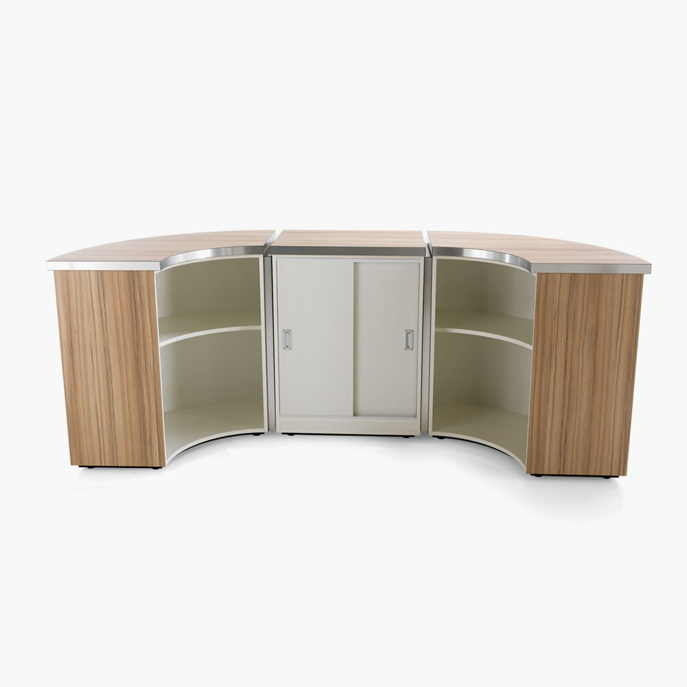 REM Helix Retail Reception Desk Complete | Direct Salon Furniture